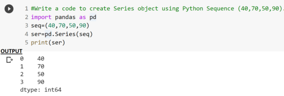 Python Series Practice Questions with Solutions (Part-I Series Creation ...