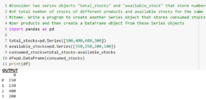 DataFrame Practice Questions with Solutions (Part-I DataFrame Creation) - Study Trigger