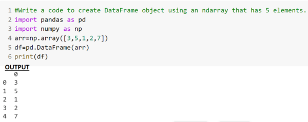 DataFrame Practice Questions with Solutions (Part-I DataFrame Creation) - Study Trigger