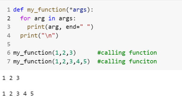 Arguments in Python Function - Study Trigger