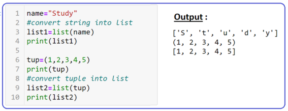 LIST OPERATORS IN PYTHON BY EXAMPLES - Study Trigger