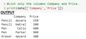 DataFrame Practice Questions with Solutions (Part-2 Accessing DataFrame) - Study Trigger