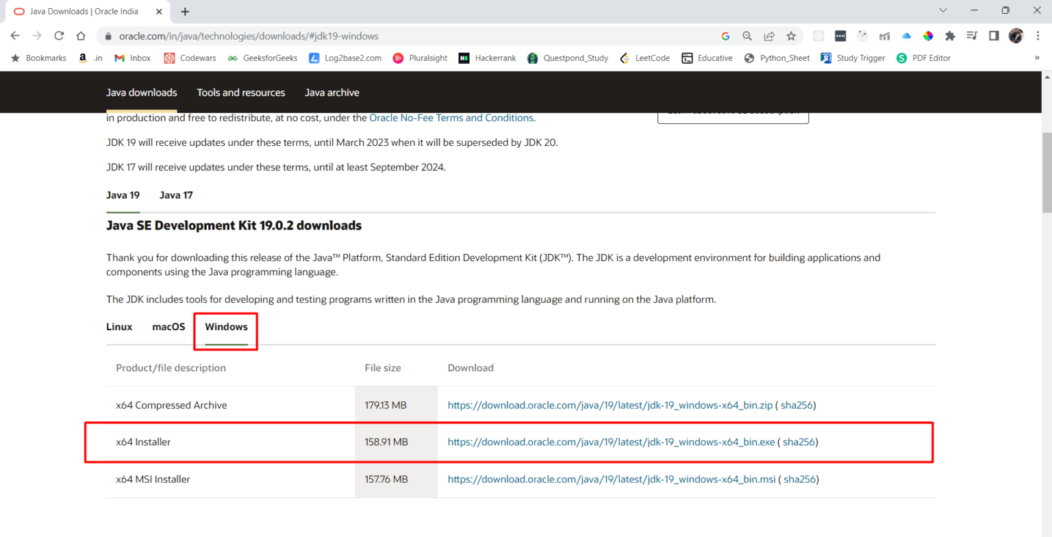 How to install Java in Window - Study Trigger