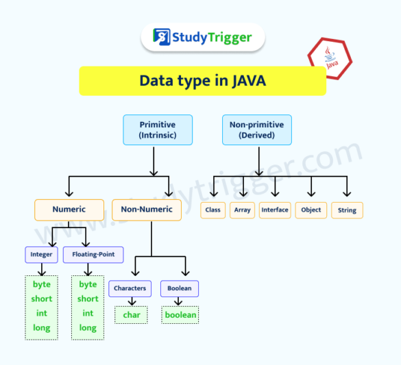 Data Types in Java - Study Trigger