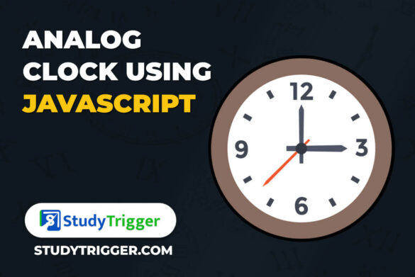 Creating an Analog Clock with JavaScript - Study Trigger