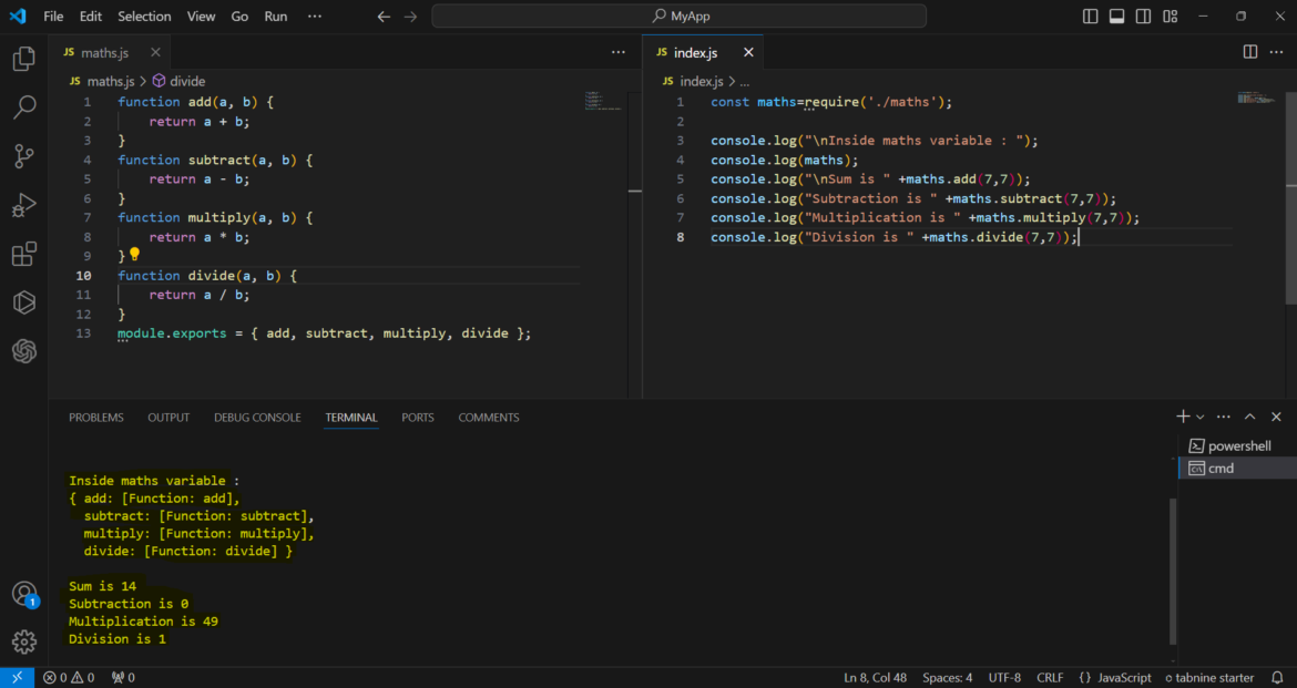 Node.js Custom Modules: How to Create, Export, and Utilize Them - Study ...