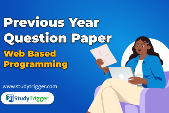 Previous Year Question Paper-BTech (Machine Learning) - Study Trigger
