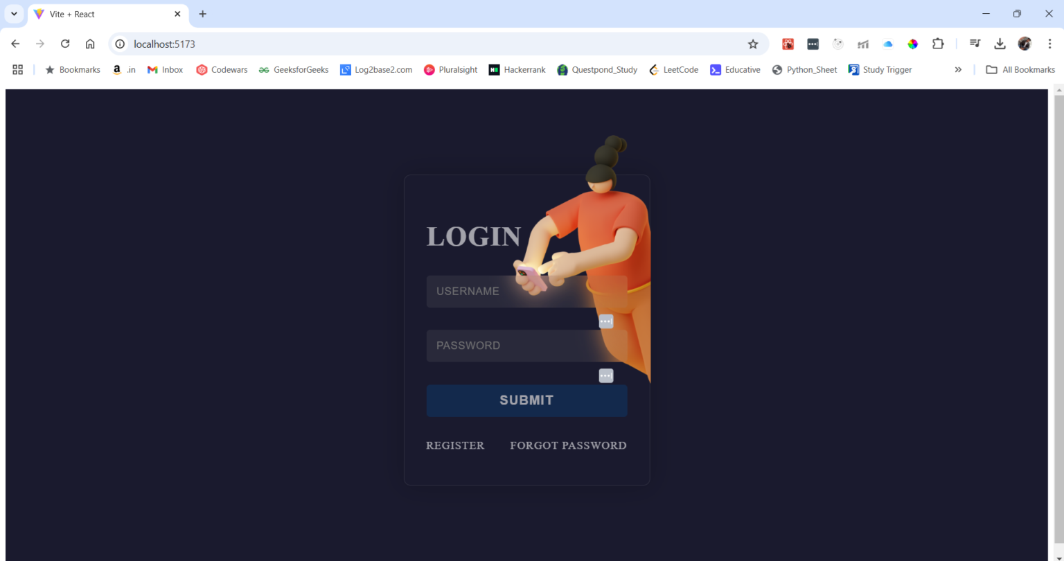 React Login Page : From Design to Functionality - Study Trigger